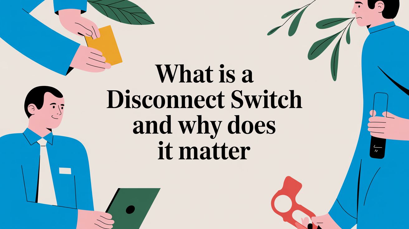 What Is a Disconnect Switch and Why Does It Matter